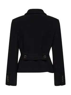 Chloé Wool Blend Bouclette Jacket - Multicolor