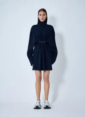 Balenciaga Pinches Mini Dress - Black