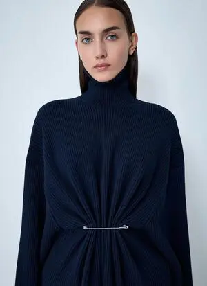 Balenciaga Pinches Mini Dress - Black