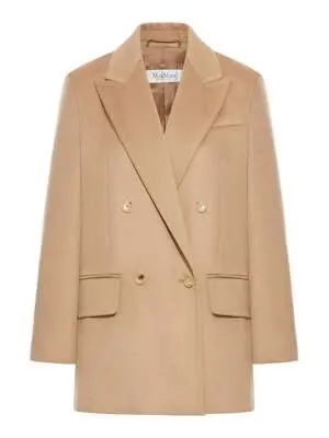 Max Mara Olimpia Jacket In Camel Sable - Brown
