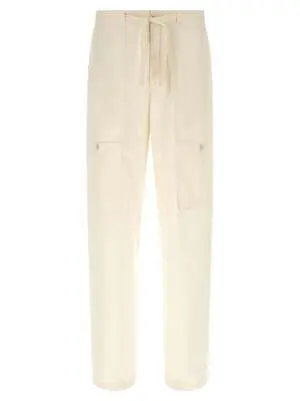 JIL SANDER Cargo Pants - Cream