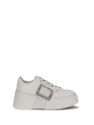 ROGER VIVIER Viv' Skate Sneakers - White