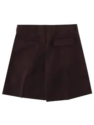 Paul Smith Linen Shorts - Brown