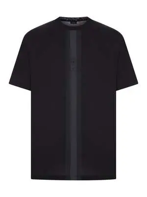 Gucci Cotton T-shirt With Tonal Web Stripe