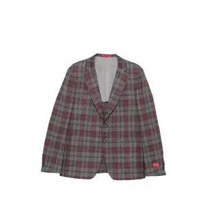 Isaia Grey Jackets Blazers - Gray