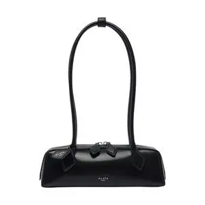 Alaïa Small Teckel Shoulder Bag - Black