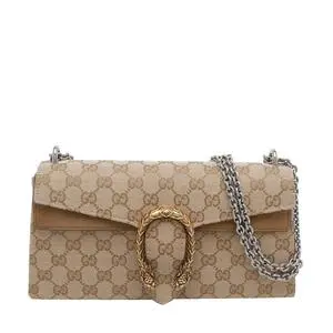 Gucci Medium Dionysus Shoulder Bag - Cream