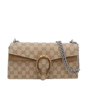Gucci Medium Dionysus Shoulder Bag - Cream