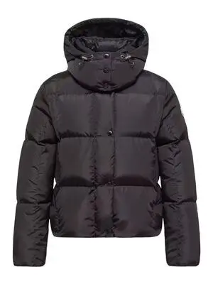 Moncler Castlenew Hooded Down Jacket - Black