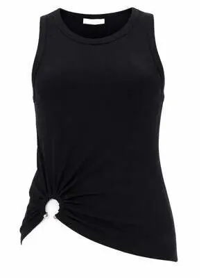 Rabanne Piercing Top - Black