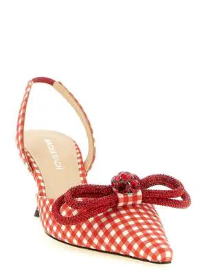 Mach & Mach Double Bow Slingback