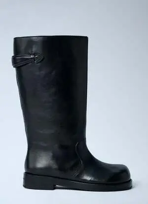 Acne Studios Leather Boots - Black