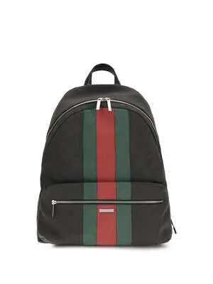 Gucci Large Web Backpack - Black