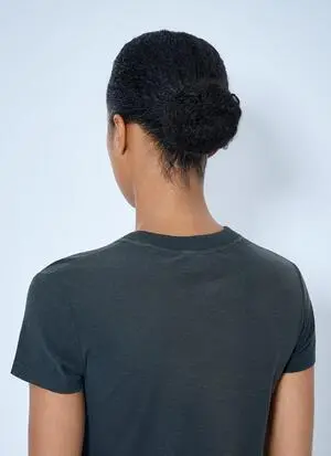 Acne Studios Fitted Logo T-shirt - Gray