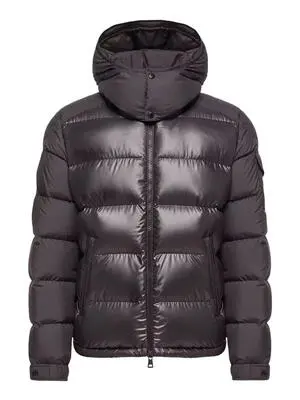 Moncler Maya Short Hooded Down Jacket - Black