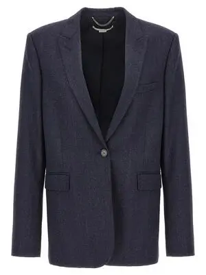 Stella McCartney Single-breasted Wool Blazer