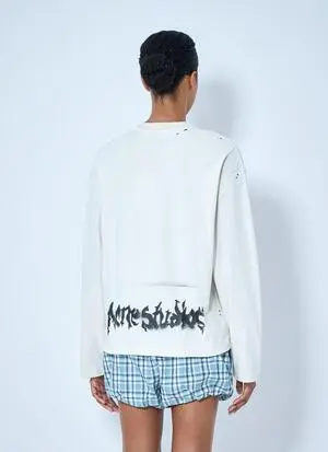 Acne Studios Gothic Logo T-shirt - White