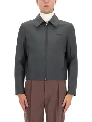 Gucci Jacket With Zip - Gray
