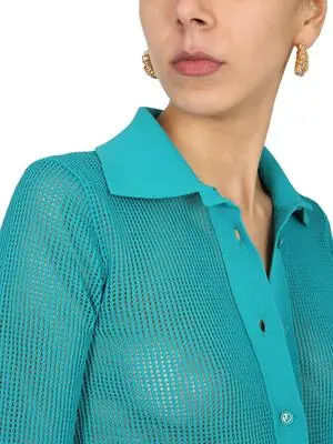 Bottega Veneta Mesh Cardigan