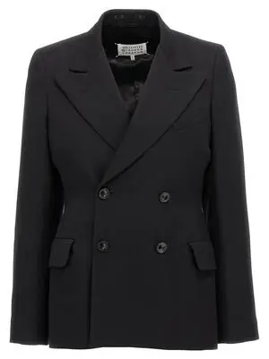 Maison Margiela Double Breasted Blazers For Women