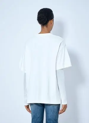 Acne Studios Layered T-shirt - White