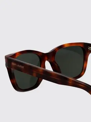 Saint Laurent Cat-eye Square Sunglasses In Recycled Acetate