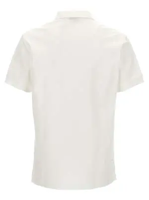Burberry Logo Embroidery Polo Shirt