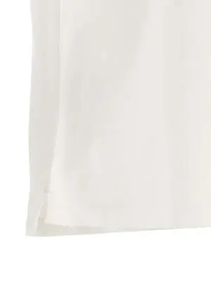 Burberry Logo Embroidery Polo Shirt