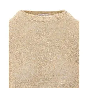 Brunello Cucinelli Sequins Sweater - Gold