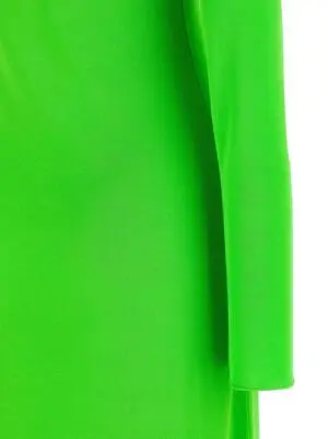 TOM FORD Long Sleeve Slash Front Evening' Dress