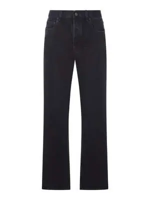 Saint Laurent Dark Denim Bootcut Jeans - Black