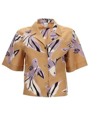 Paul Smith Cotton And Silk Shirt - Multicolor