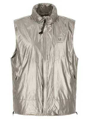 C.P. COMPANY The Metropolis Series' Vest - Silver