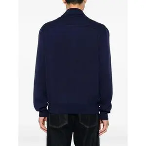 TOM FORD Wool Blend Shirt Jacket - Blue
