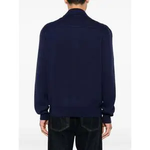 TOM FORD Wool Blend Shirt Jacket - Blue