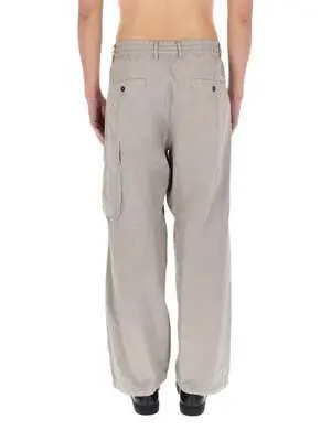 C.P. COMPANY Pantalone Cargo Con Patch Logo