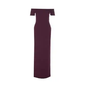 Solace London Nile Maxi Dress - Red