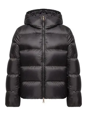 Moncler Feligule Hooded Short Down Jacket - Black