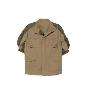 Sacai Jackets Military Jackets - Green