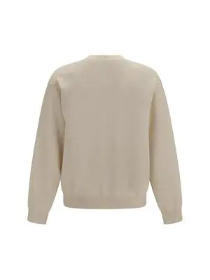 Kenzo Emblem Embroidered Wool And Cotton Sweater