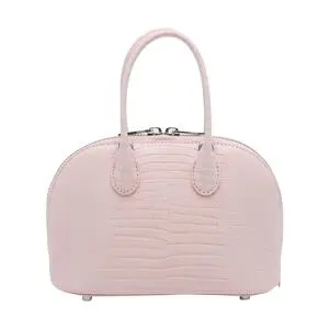 SELF-PORTRAIT Embossed Leather Mini Bag - Pink