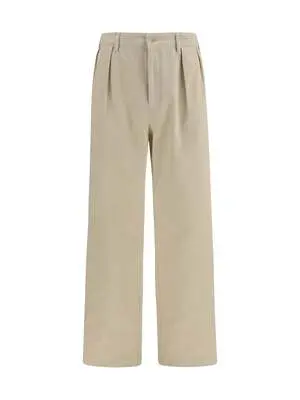 Prada Straight-leg Cotton Pants - Multicolor