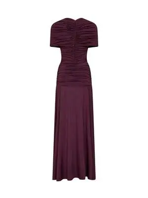 SELF-PORTRAIT Jersey Maxi Dress - Multicolor
