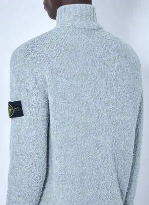 Stone Island Half-zip Wool Sweater
