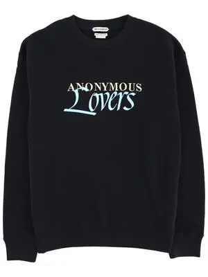 JW Anderson Anonymous Lovers Sweatshirt - Black