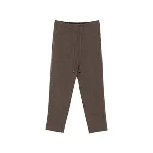 Giorgio Armani Grey Trousers Straight Trousers - Gray