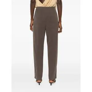 Giorgio Armani Grey Trousers Straight Trousers