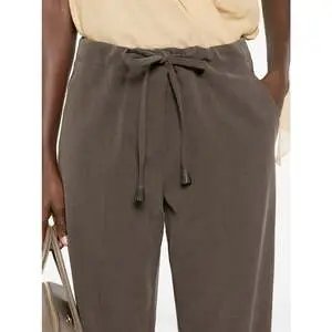 Giorgio Armani Grey Trousers Straight Trousers