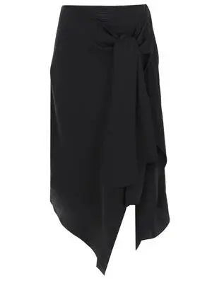 DIESEL® O-tali Midi Skirt - Black