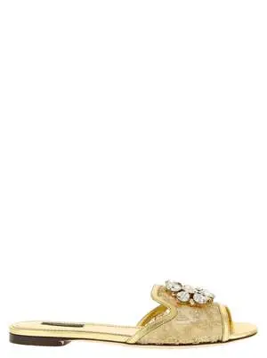 Dolce & Gabbana Taormina Sandals - Gold
